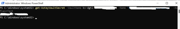 Azure Keyvault Set And Retrieve Secrets Using Powershell Powershell